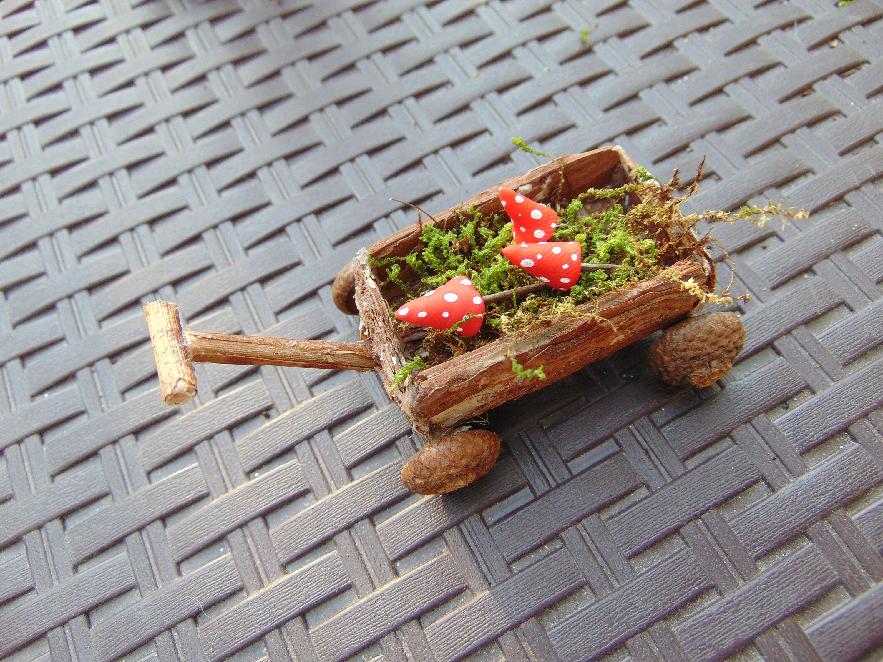 Fairy Garden Wagon Miniature Wagon Fairy Garden Accessories - Etsy