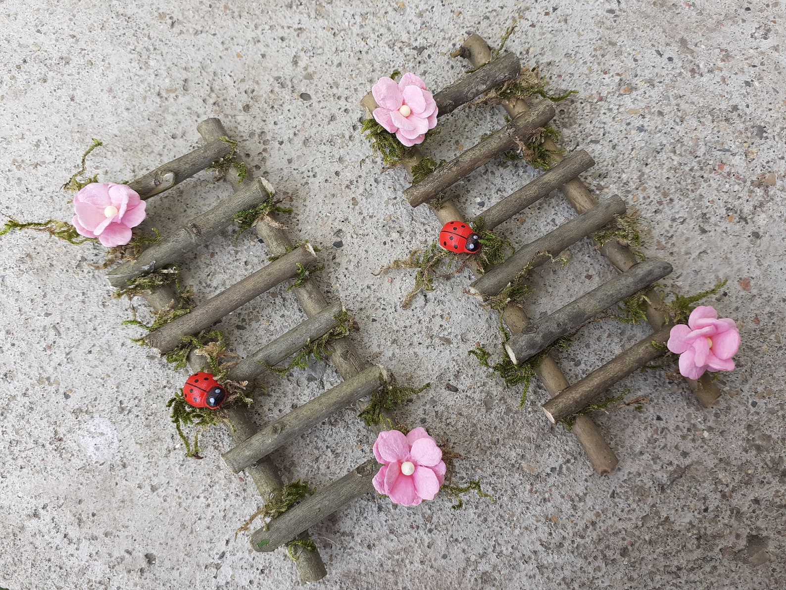 Miniature Ladder Fairy Ladder Fairy Furniture Twig Ladder | Etsy