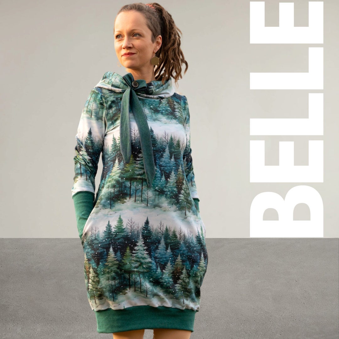 Balloon Dress Pattern / Sweater Dress With Pockets / Sweat Dress 34-44 ...