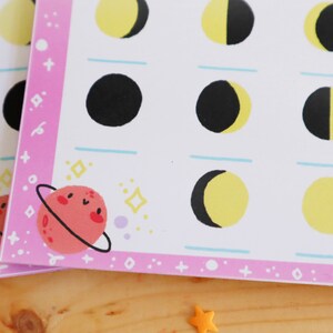 Moon Phases Calendar Memo Pad Paper & Party Supplies, Moon Supplies, Non Sticky Memo Pad ...
