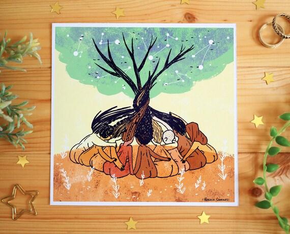 Women Supporting Women Sisterhood Art Art & Collectibles | Etsy