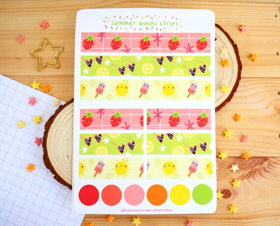 Paper Stickers, Labels & Tags Washi Tape/Sticker Sheet etna.com.pe