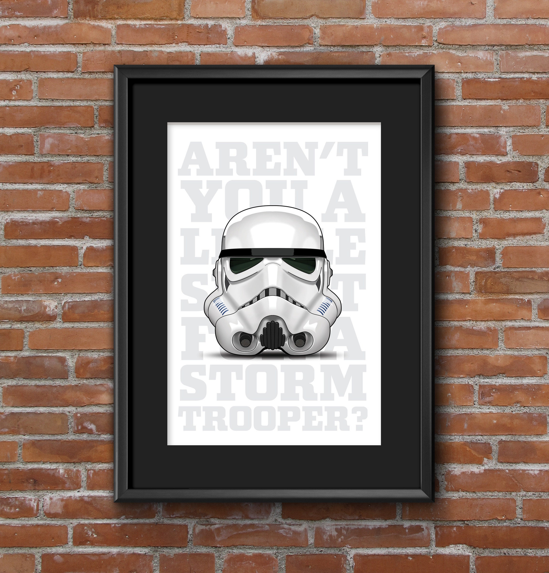 Stormtrooper Print Star Wars Print Star Wars Wall Art Art | Etsy