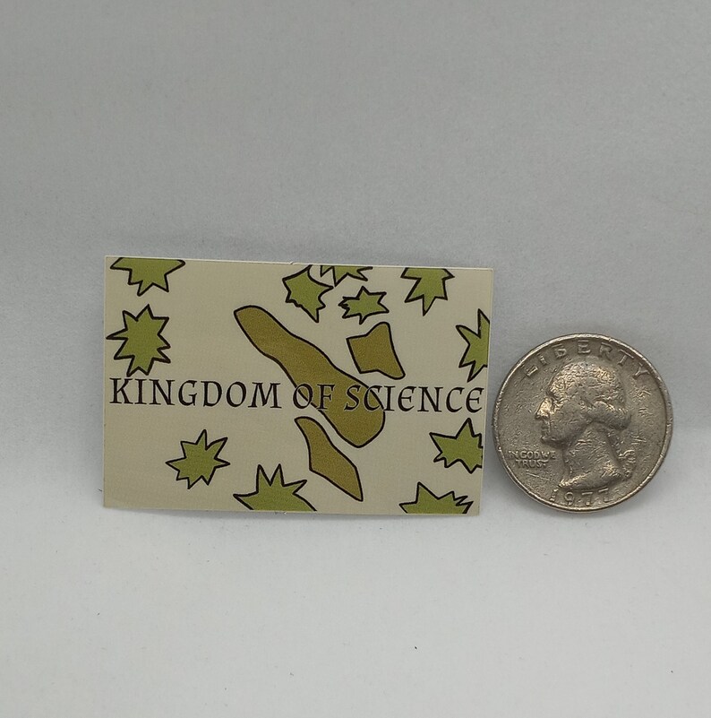 Dr. Stone Kingdom of Science Flag Vinyl Sticker | Etsy
