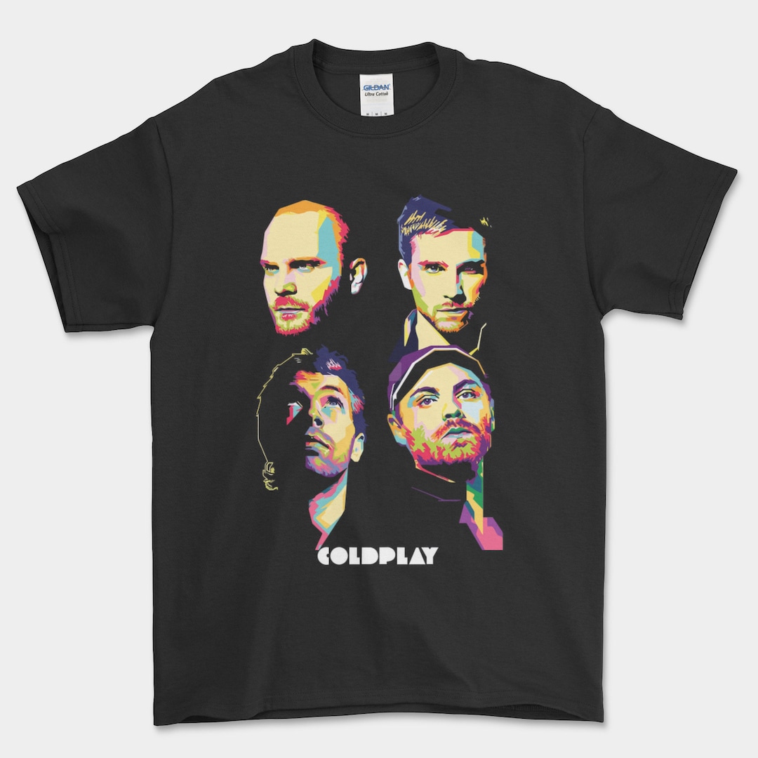 Coldplay Band T-shirt - Etsy