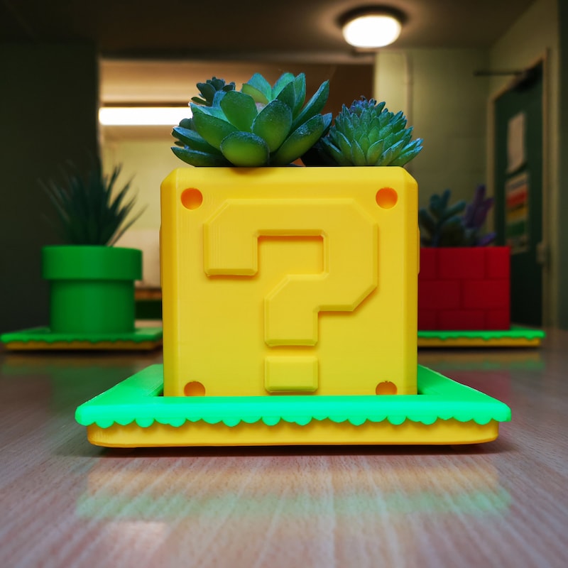 Mario Question Block - Etsy UK