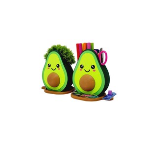 Cute Avocado Flower Pot Desk Organiser Home Decoration - Etsy