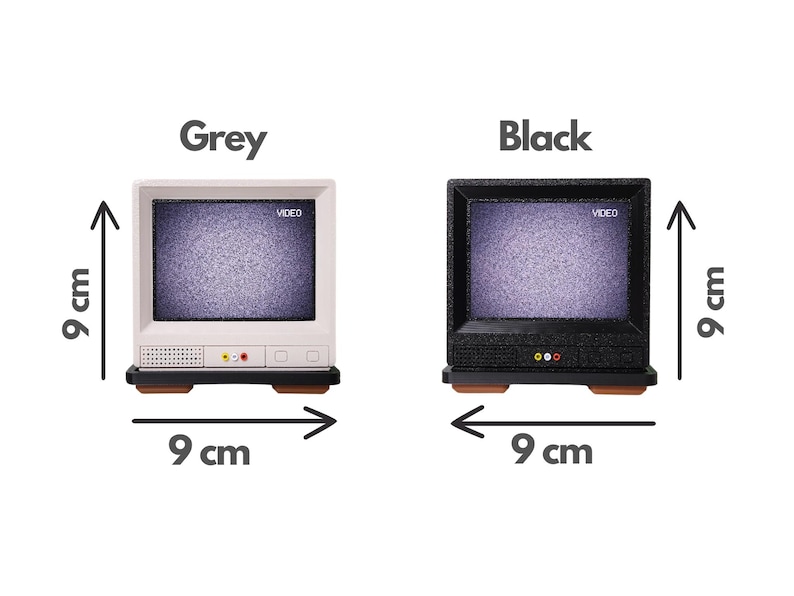 Retro CRT TV Flower Pot & Desk Organizer – Customizable Screen! - Etsy