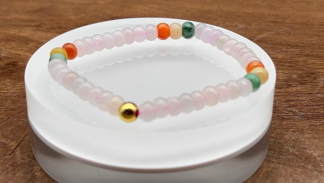 Pink,jadeite Jade,burmese Jadeite Bracelet ,jade Bracelet,jadeite ...