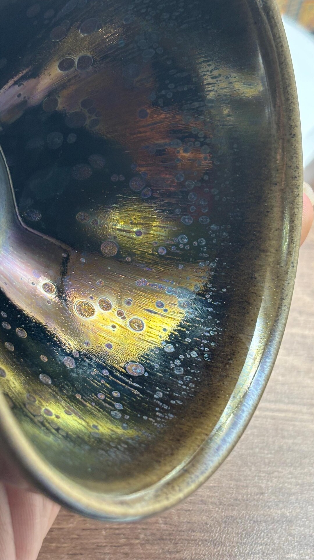 Breathru,golden Jianzhan Tea Cup,black Glazed Turn Gold, Handmade ...