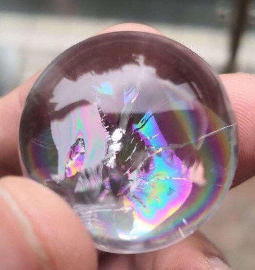 Himalayan Quartz Sphere,huge Rainbow Crystal-collection,high Vibration ...