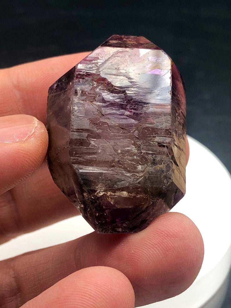 Raw Super Seven Crystal Pointer-super 7 Stone melody Stone - Etsy