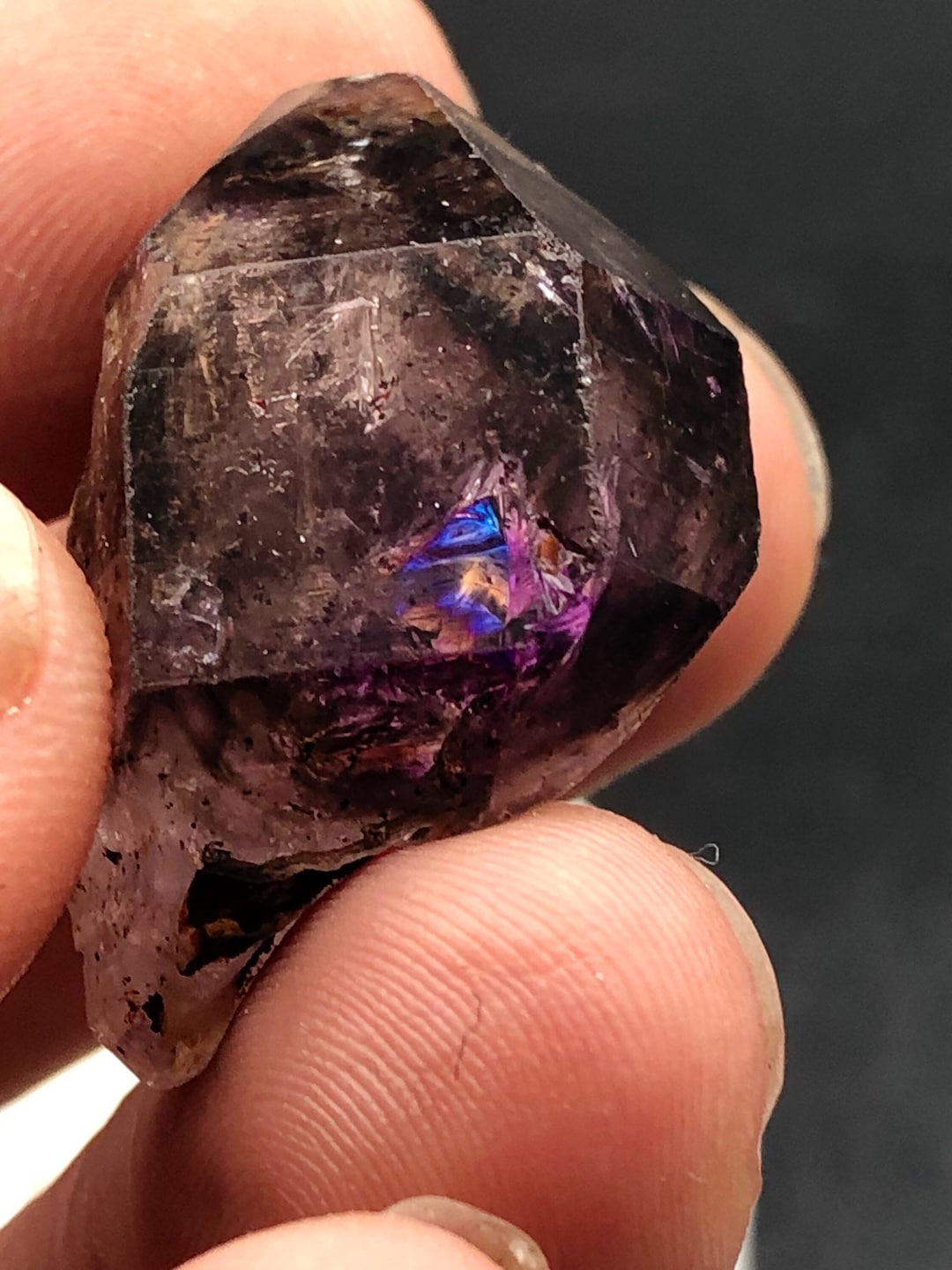 Rainbow-raw Super Seven Crystal,super 7 Crystal,super Seven Pendant ...