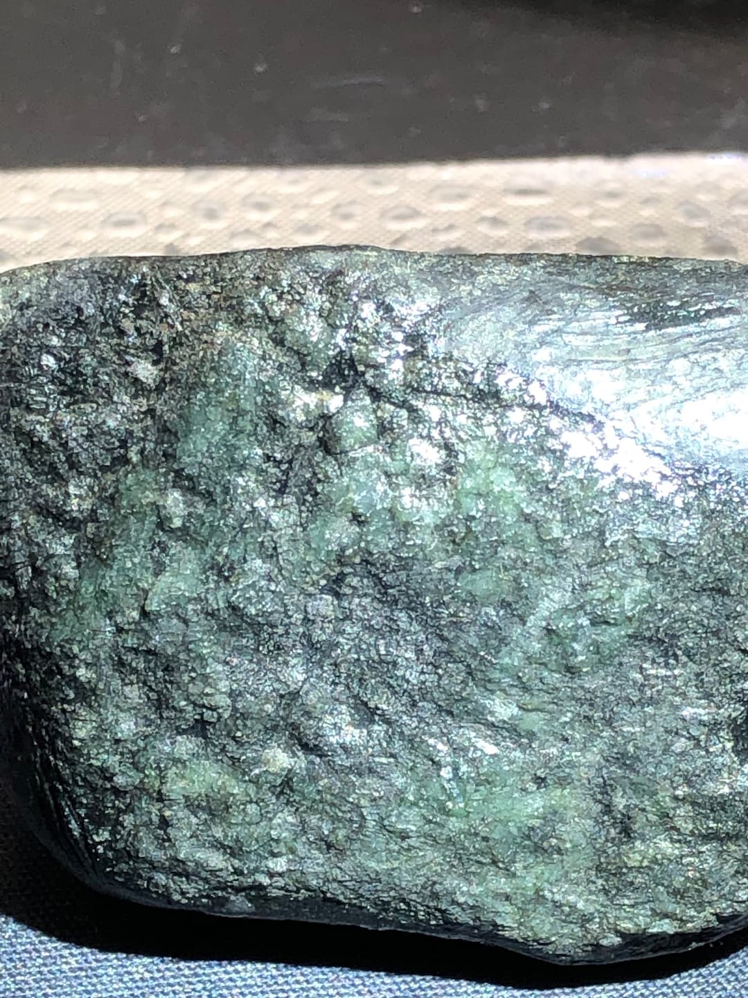 89g,burmese Jadeite Rough,authentic Mowanji,potential Green Jade,colour ...
