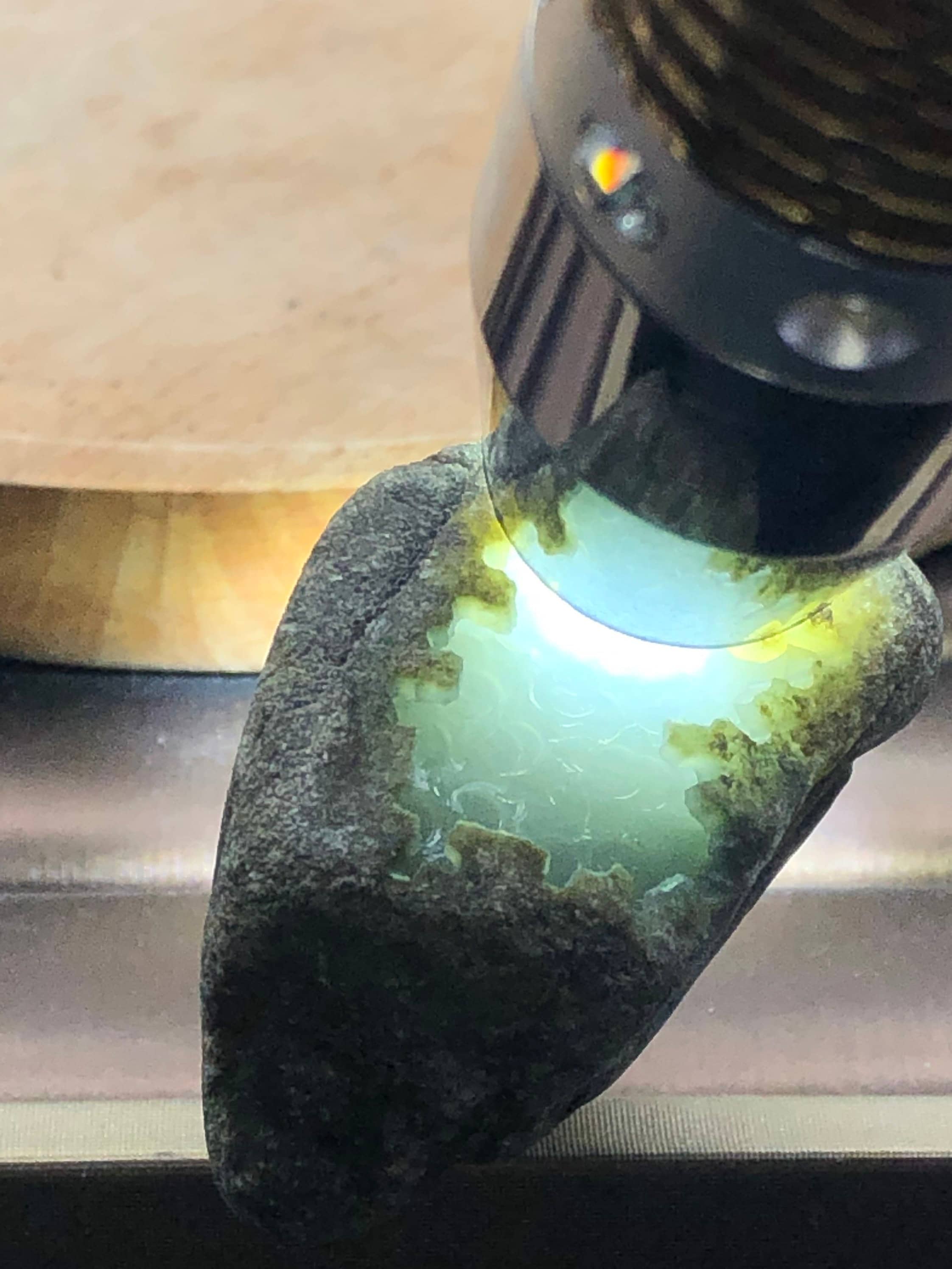 218 Ct,ice,icy,burmese Jadeite Rough,raw Jade Stone,making Jadeite ...