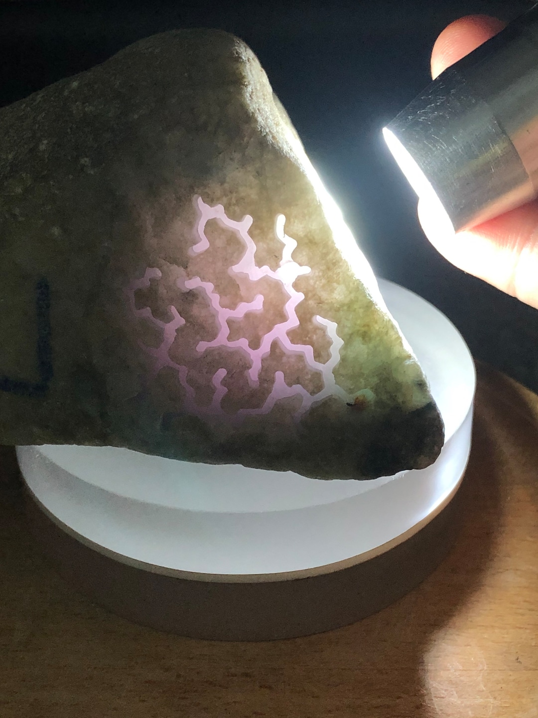 Rare,icy,pink,burmese Jadeite Rough,raw Jadeite Stone,carving,jadeite ...