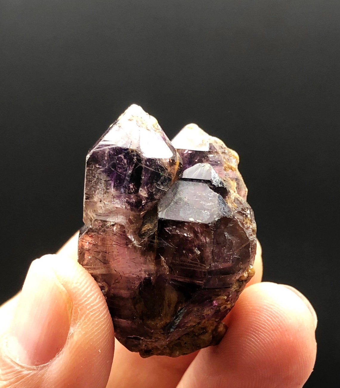 Raw Super Seven Crystal Pointer-super 7 Stone melody Stone - Etsy