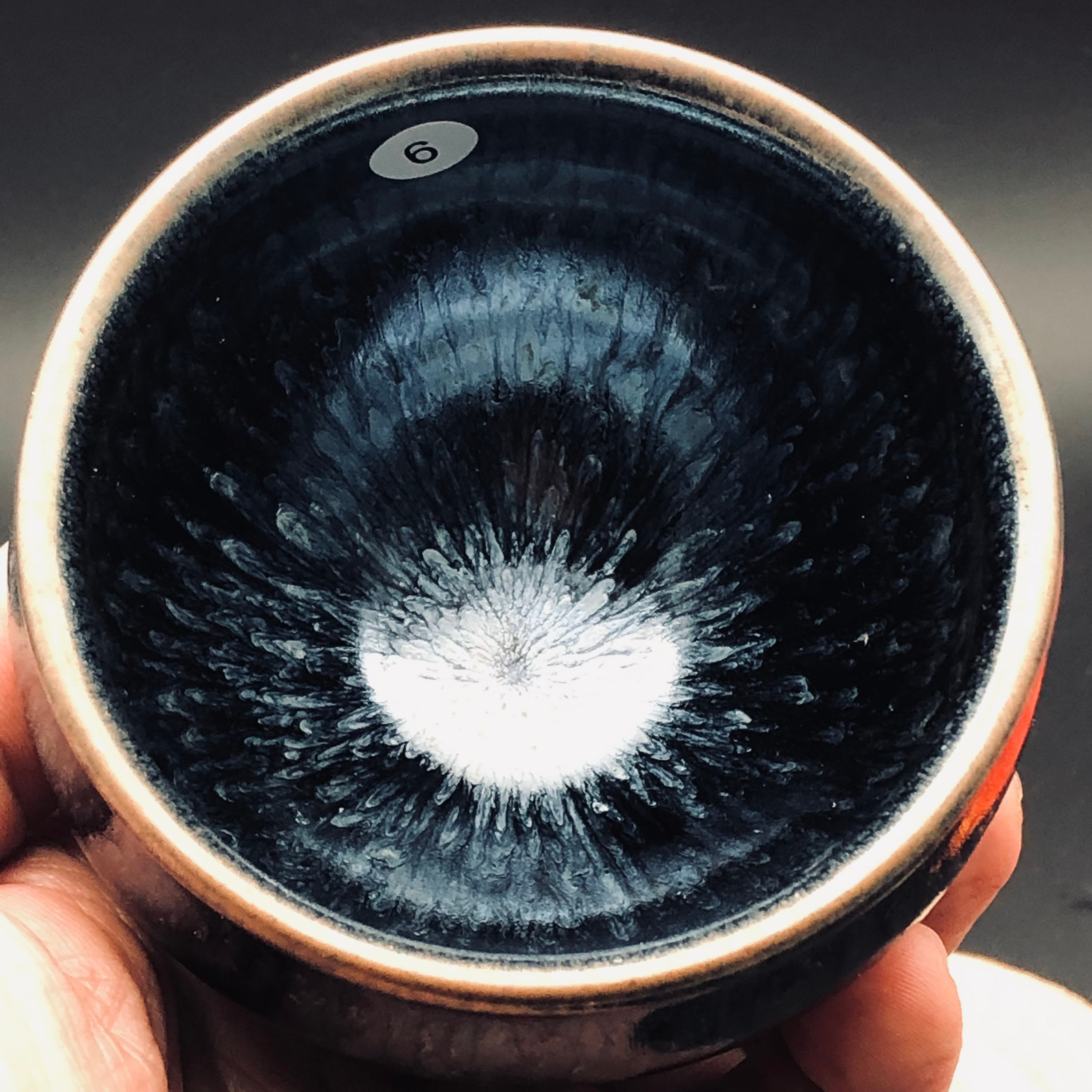 Flower Blossomtemoku Jianzhan Tea Cup Natural Clayart Tea - Etsy
