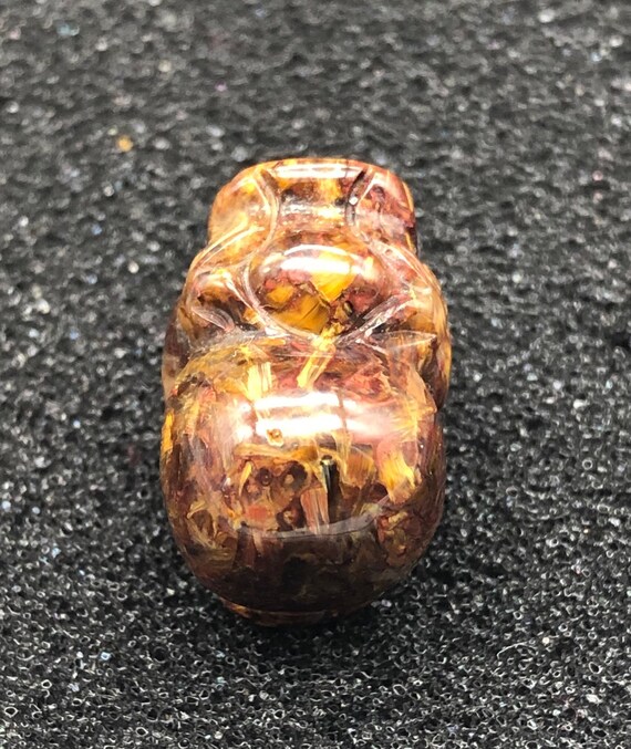 Rare Pixiu Crystal in Petersite Pendant Dragon Crystal Healing - Etsy