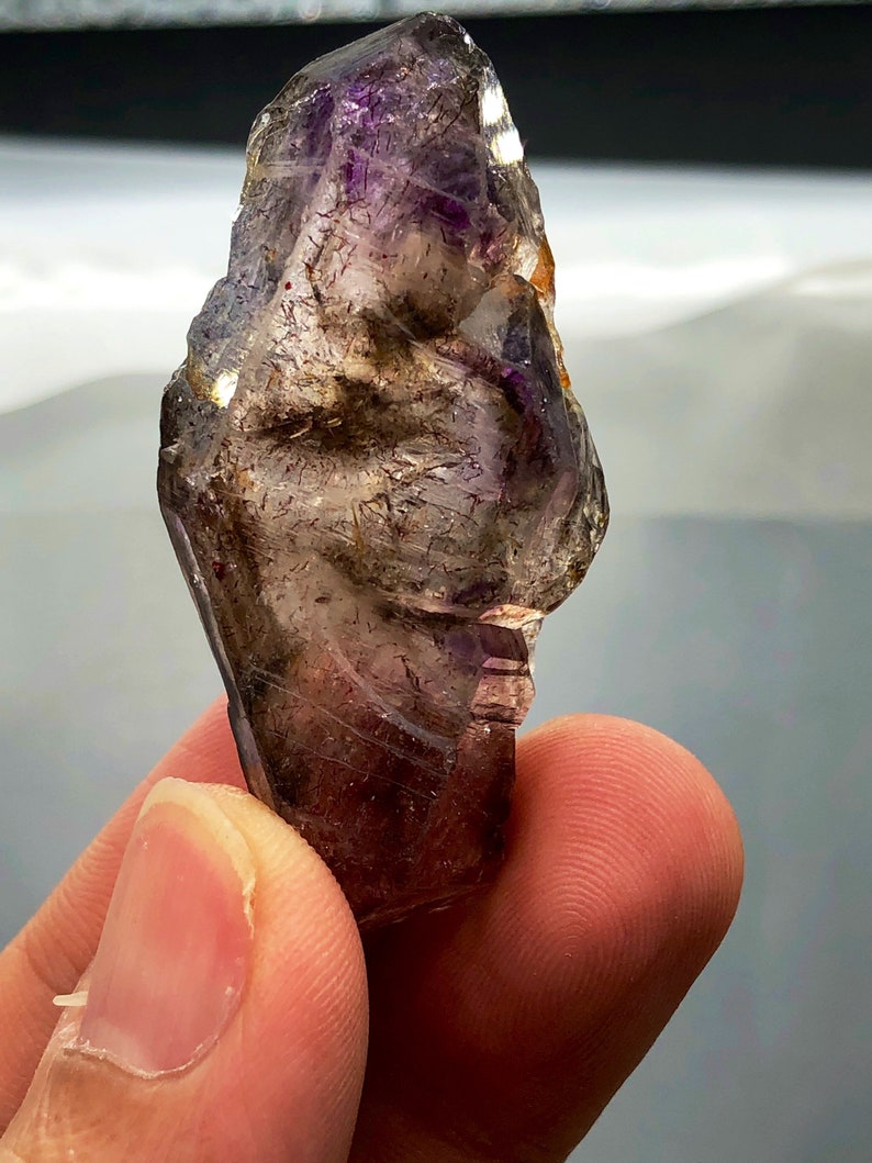 Raw Super Seven Crystal Stone, Super 7 Crystal,melody Stone,powerful ...