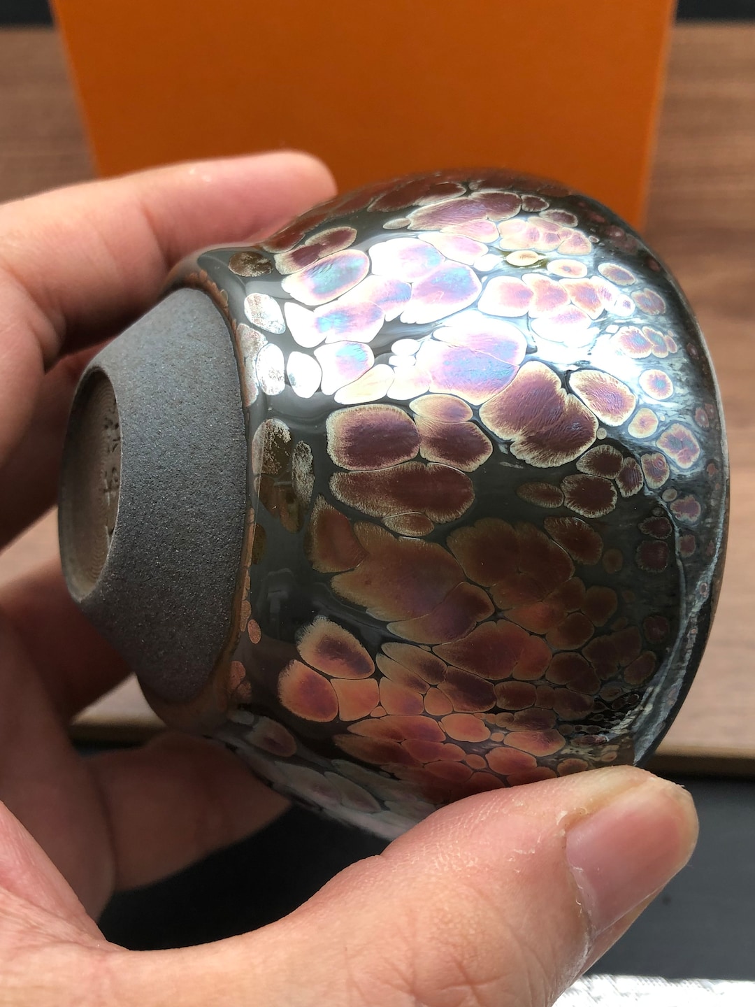 Rose Gold Lotus,tenmoku, Jianzhan,handmade ,tea Cup,collect,healthy Cup ...