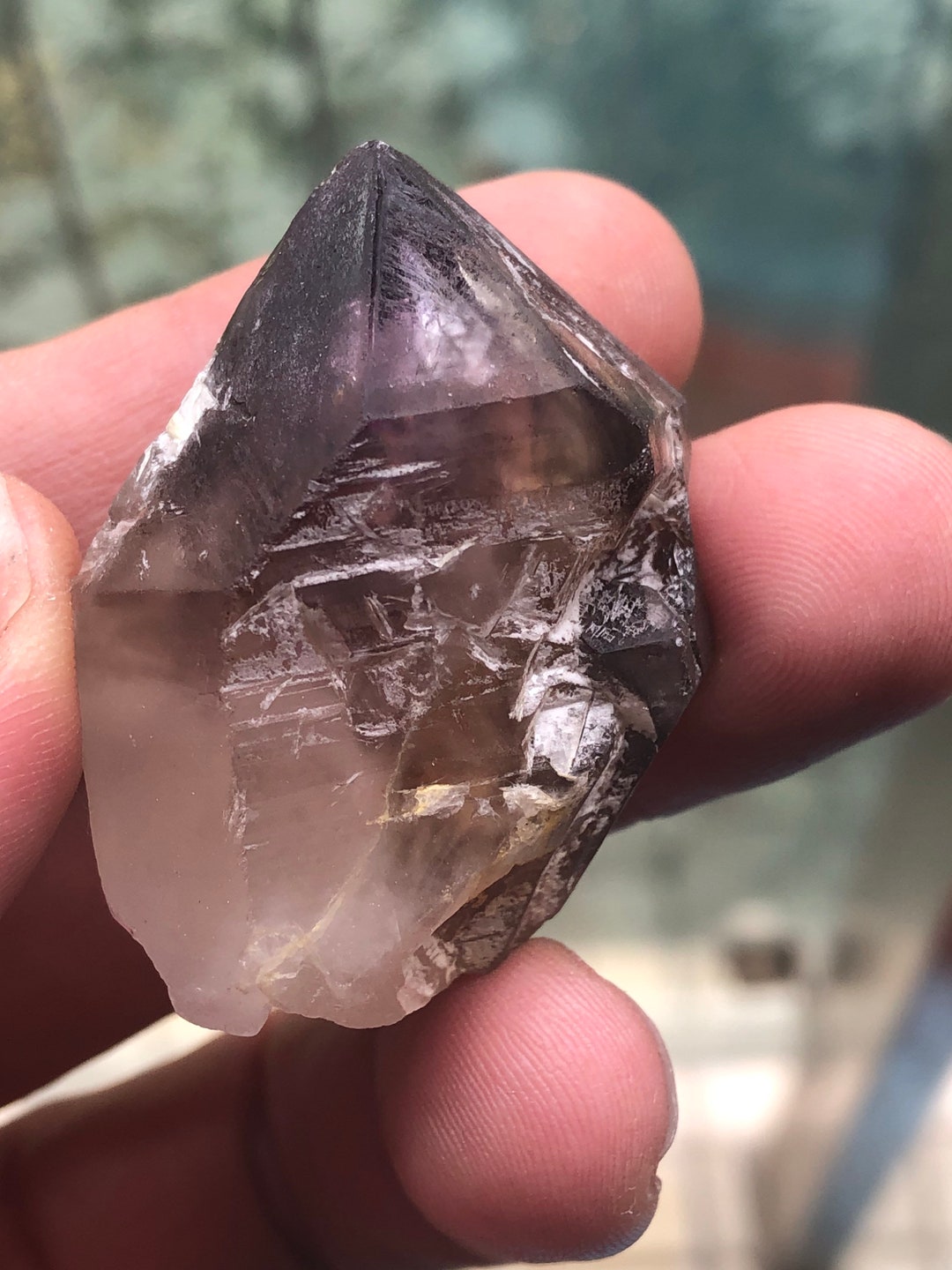 Old Mine -raw Super Seven Crystal Pointer-super Seven Crystal, Lucky ...