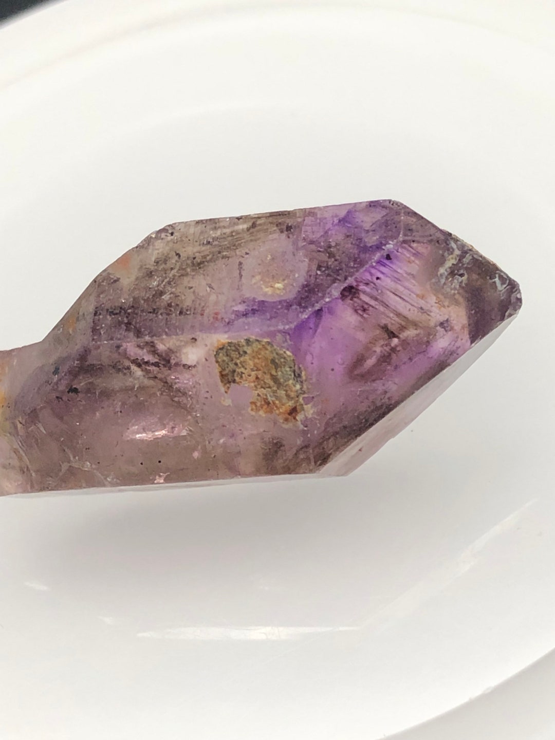 Raw Super Seven Crystal, Super 7 Crystal Pendant -raw Super 7 Stone ...