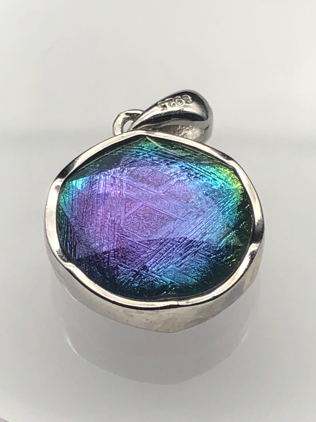 Rare,swedish Meteorite Muonionalusta Pendant,fengshui Pendant,twin Side ...