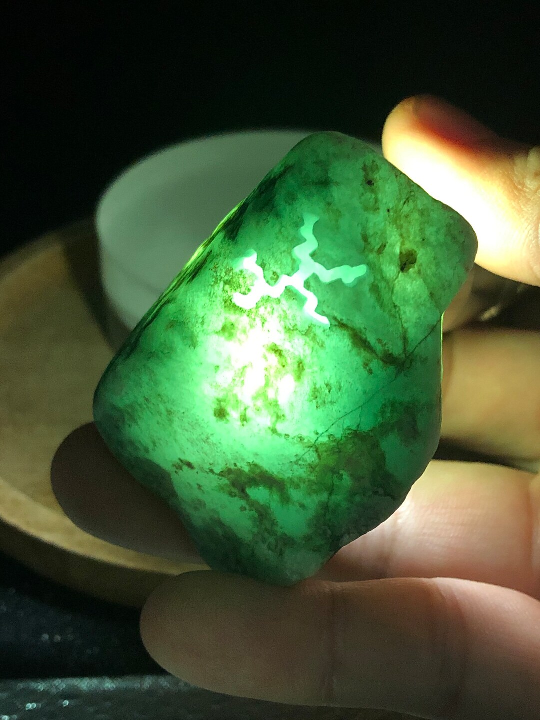 437ct,icy,burmese Jadeite,myanmar Jadeite,jadeite Jade Rough,burmese ...