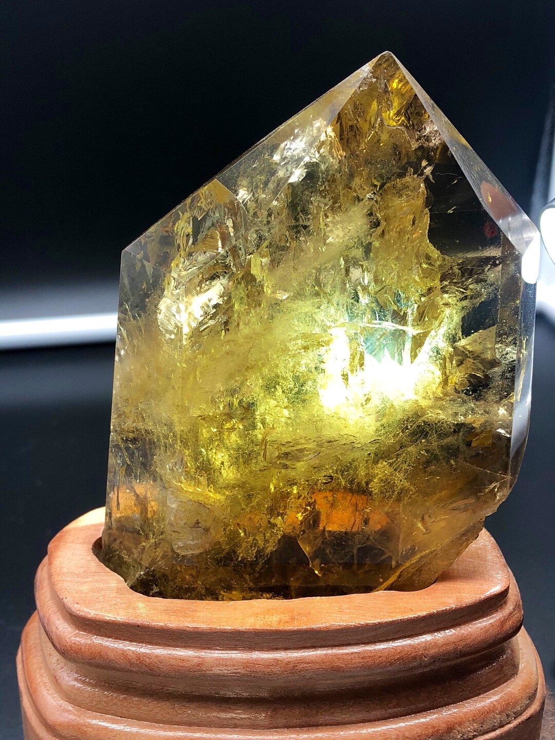 Premium,citrine,rare Inclusion, Natural Brazil Crystal Tower,high Grade ...