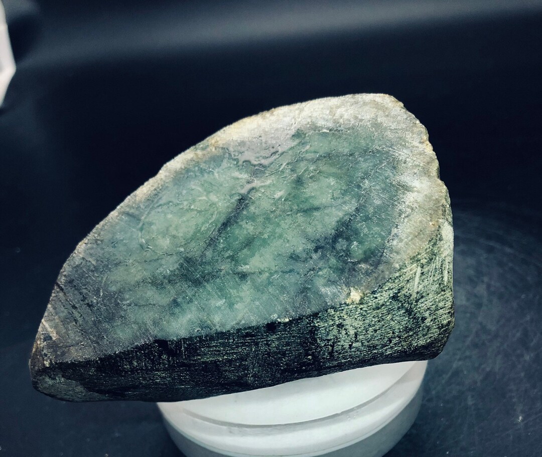 510g,jadeite Rough,sliced Jadeite Jade,cut Jadeite Jade,burmese Jade Slab,beads,raw Jade Rough ...