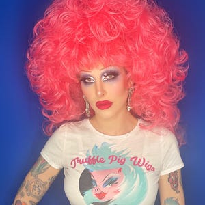 80's Layered Curls - Custom Drag Queen Wig - Etsy