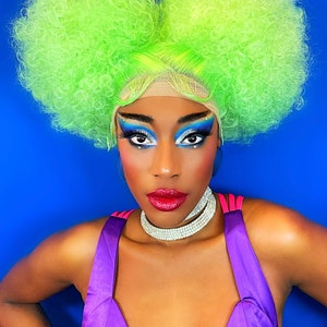 Sleek Bunches - Custom Lace Front Drag Queen Wig - Etsy