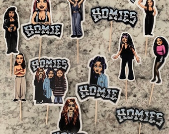 Tupac Cupcake Toppers 90s Hip Hop/rap - Etsy