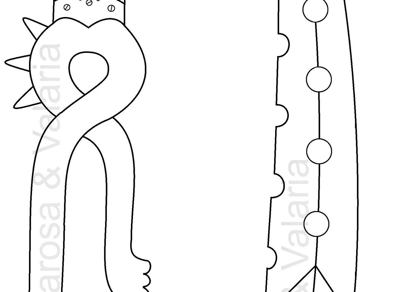 Meliodas Swords Blueprints | Etsy