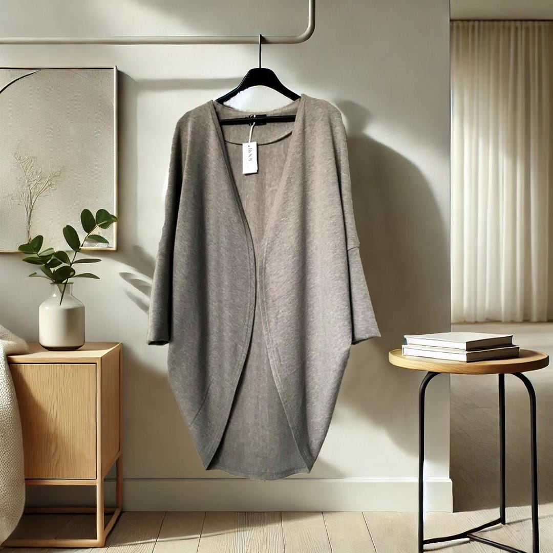 Angora Wool Cardigan, Cocoon Wool Cardigan With Angora, Cute Sweater ...