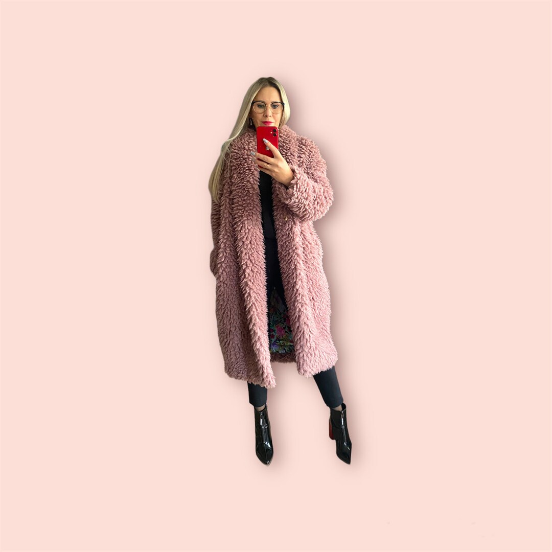 Faux Fur Jacket, Amazing Fall Long Fur Coat, Quality Coat Faux Fur With ...