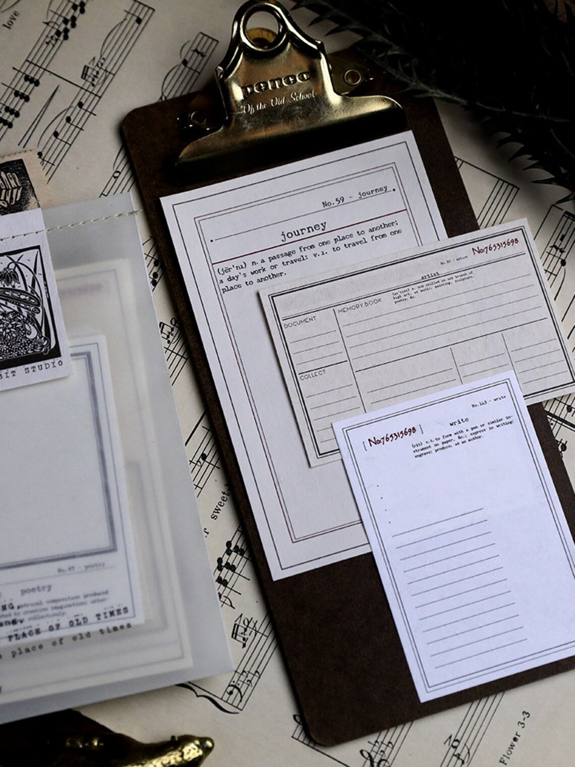 32 pc Vintage Aesthetic Notepad Paper Special Texture Self | Etsy