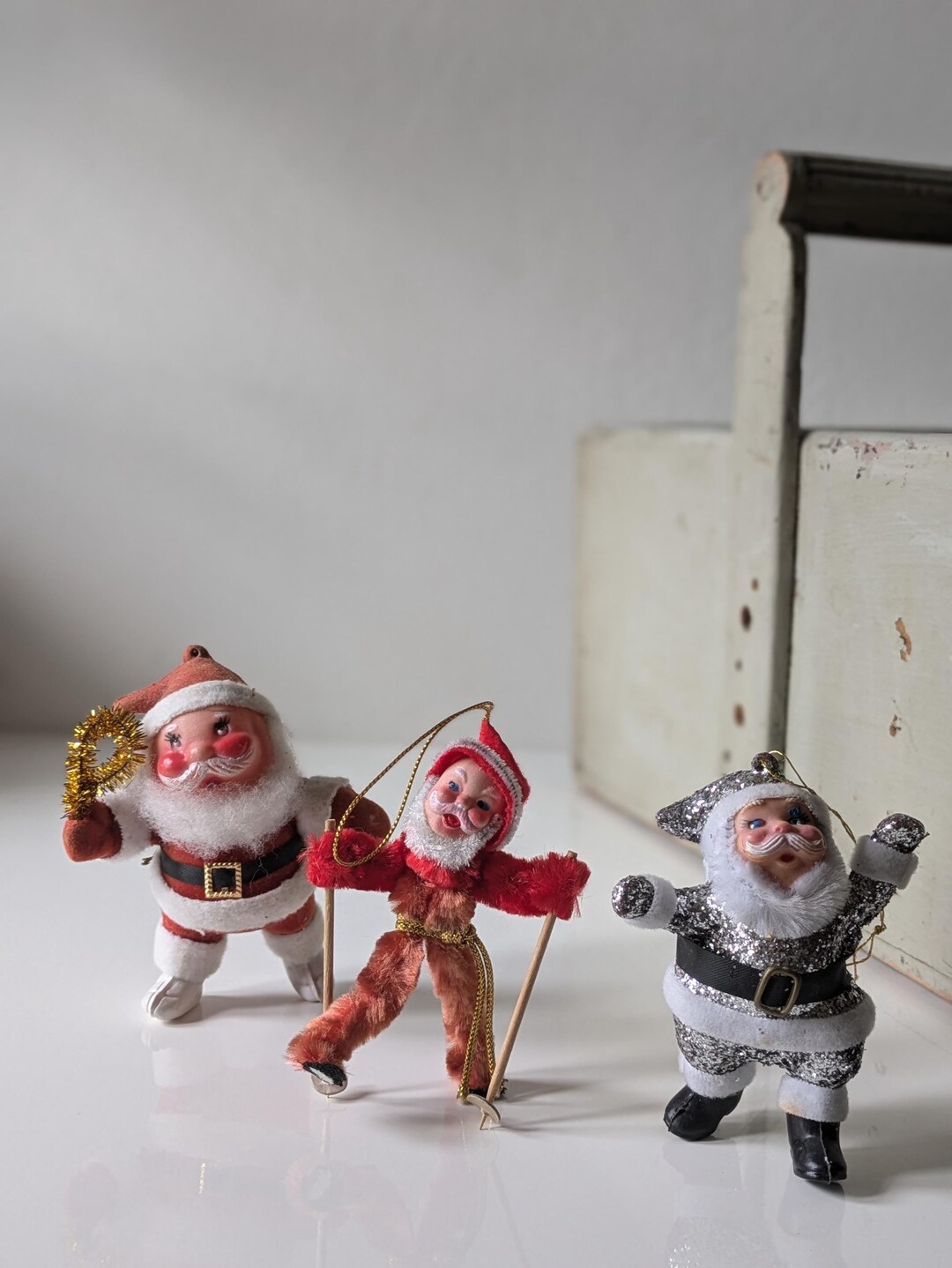 Vintage Kitsch Santa Claus Ornament: Retro Christmas Tree Bauble - Etsy