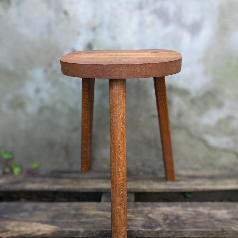 Three Legged Stool - Etsy