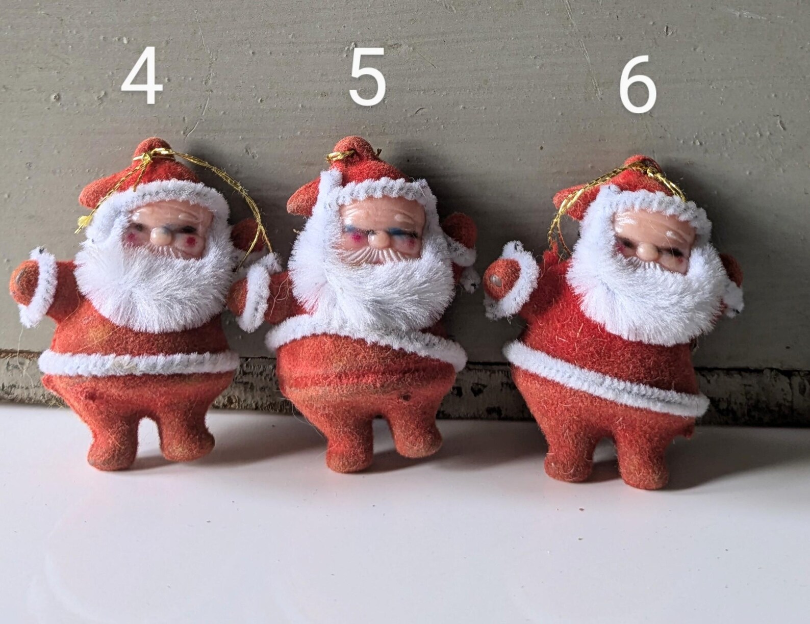 Vintage Kitsch Santa Claus Ornament: Retro Christmas Tree Bauble - Etsy