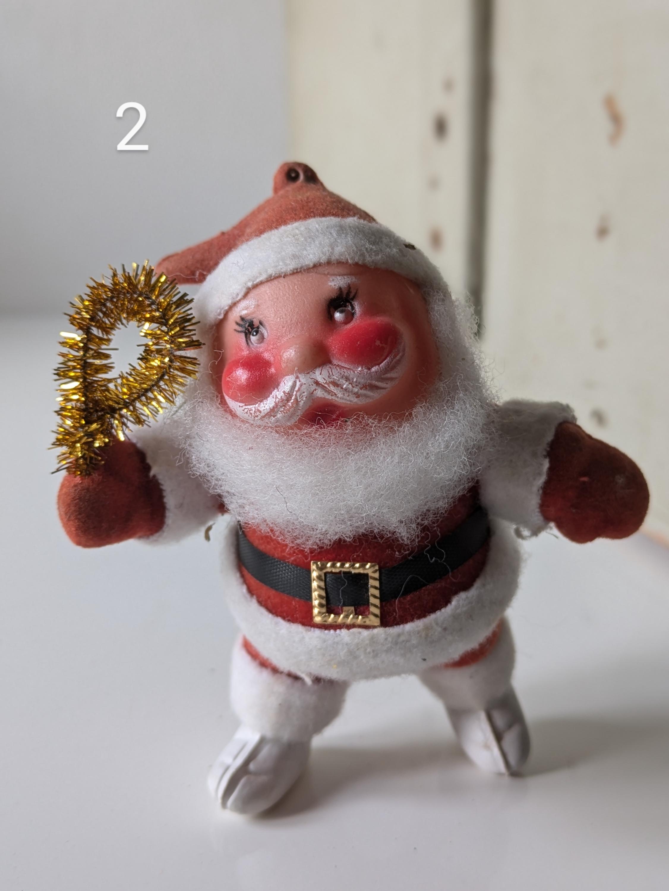 Vintage Kitsch Santa Claus Ornament: Retro Christmas Tree Bauble - Etsy