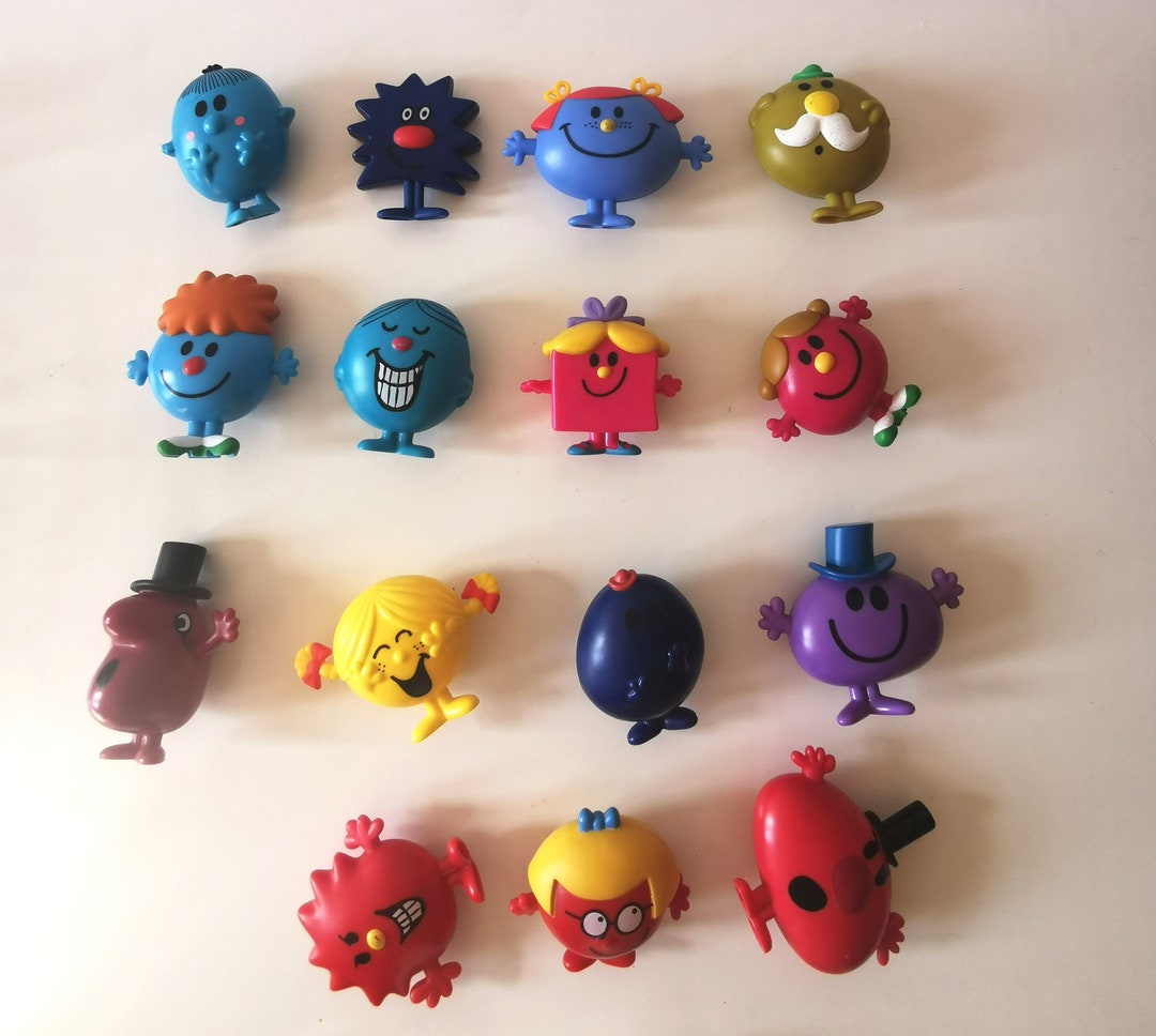 Lot of 15 Mr Men Vintage Happy Meal Toys Collectable Retro - Etsy UK
