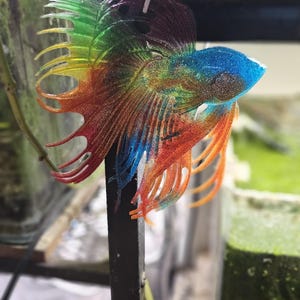Small Resin Betta Fish - Etsy