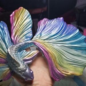 Large Resin Betta Fish - Etsy