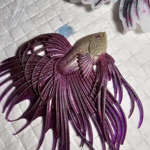 Small Resin Betta Fish - Etsy