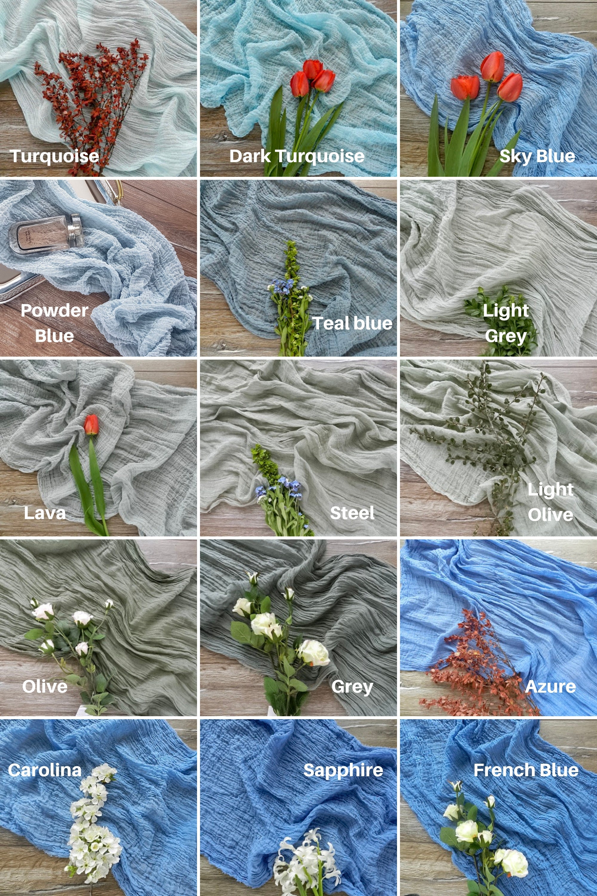 Jade Green Wedding Gauze Table Runner Ideas Centerpiece | Etsy