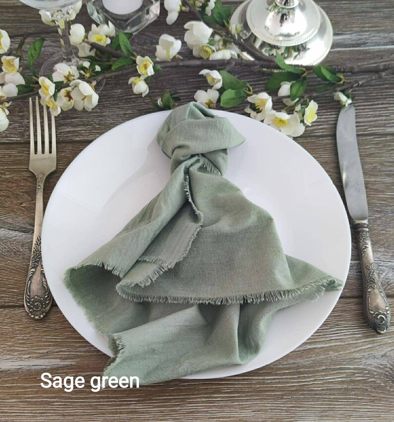 Dusty Blue Wedding Ceremony Ideas Cheesecloth Table Decor - Etsy