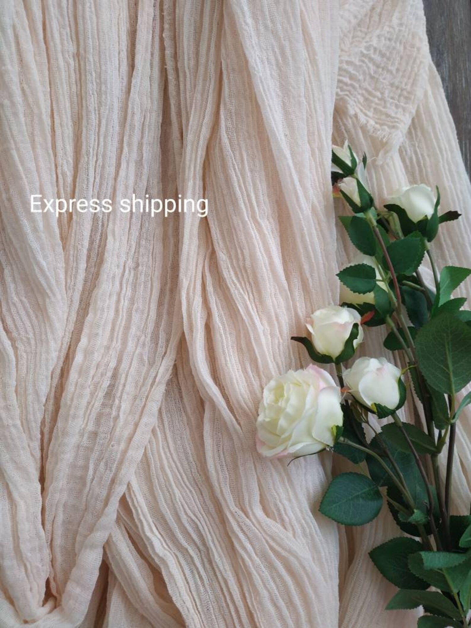 Ivory Wedding Napkins Set 4 Cotton Dinner Napkins Cheesecloth - Etsy Canada