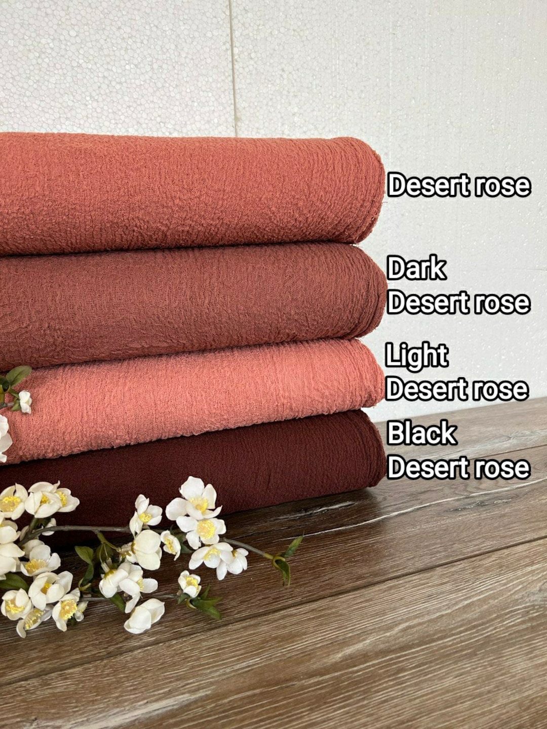 Desert Rose Boho Wedding Table Runner Gauze Table Centerpiece ...